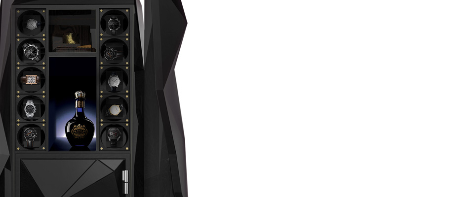 Black Diamond Luxury Safe by Boca Do Lobo | DEMORAIS INTERNATIONAL
