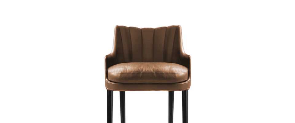 PLUM COUNTER STOOL by BRABBU | DEMORAIS INTERNATIONAL