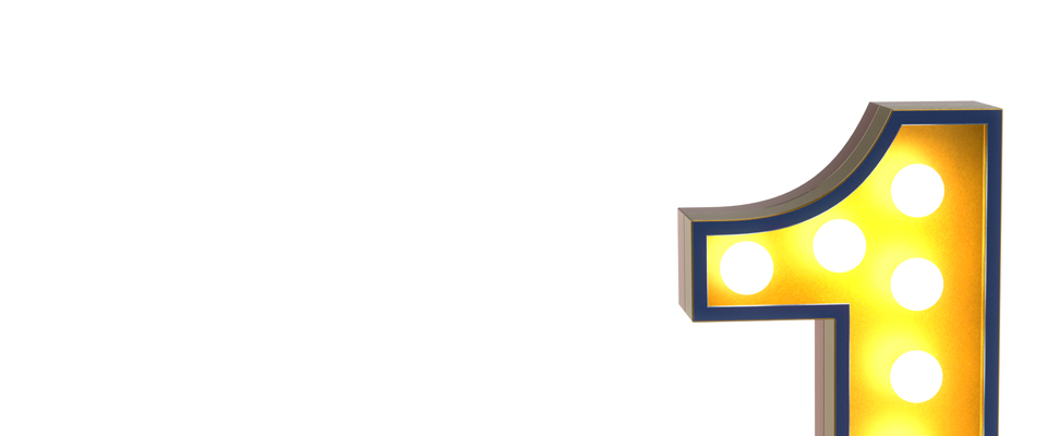 1 Number Graphic Lamp by Delightfull | DEMORAIS INTERNATIONAL