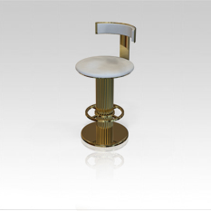 PLUM COUNTER STOOL by BRABBU | DEMORAIS INTERNATIONAL